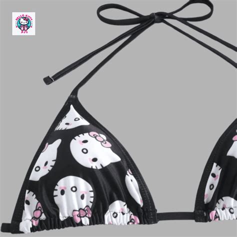 Hello Kitty Midnight Bikini Set Hello Kitty Pajamas