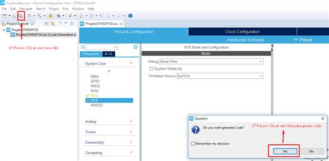 Stm32cubeide Primeiros Passos E Cmsis Core Com Gpio