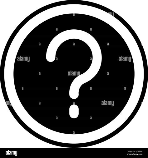 Basic Ui Faq Icon Stock Vector Image And Art Alamy