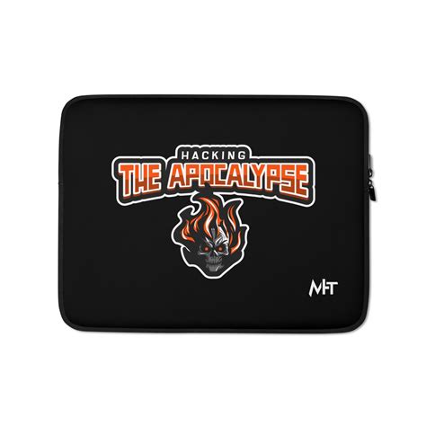 Hacking The Apocalypse V1 Laptop Sleeve Myhackertech