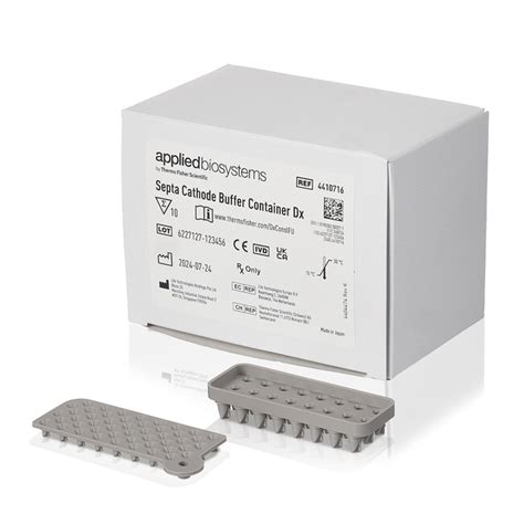 Applied Biosystems Septa Cathode Buffer Container Dx Each Package