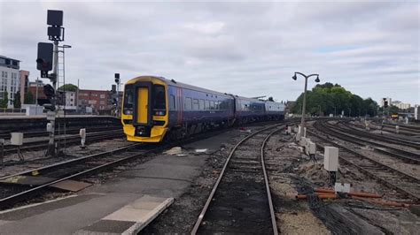 Train Spotting At Bristol Temple Meads Class 66177 Youtube