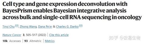单细胞转录组联合公共数据库数据挖掘思路大汇总 知乎
