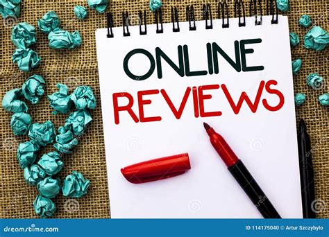 Writing Note Showing Online Reviews Business Photo Showcasing Internet