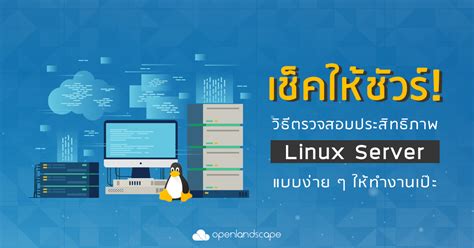 เชคใหชวร วธตรวจสอบประสทธภาพ Linux Server แบบงาย ๆ ใหทำงานเปะ OLS Community