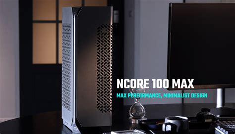 Cooler Master Computer PC Case NCORE Max ITX Mini Tower Dark Grey NR MNNN SL Itw