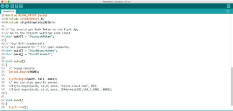 Controlling An Led Using Nodemcu Wifi Module And Blynk App 7 Steps