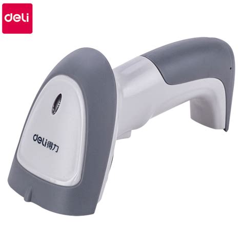 Deli Scanning Gun QR Code Wireless Scanning Gun Express Grab Supermarket Barcode Scanner