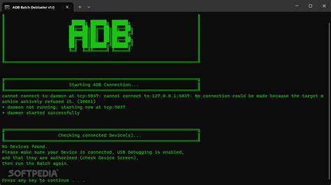 ADB Batch Debloater Download Softpedia