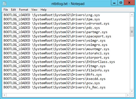 Use Msconfig To Log Which Drivers Get Loaded During System Boot GHacks Tech News