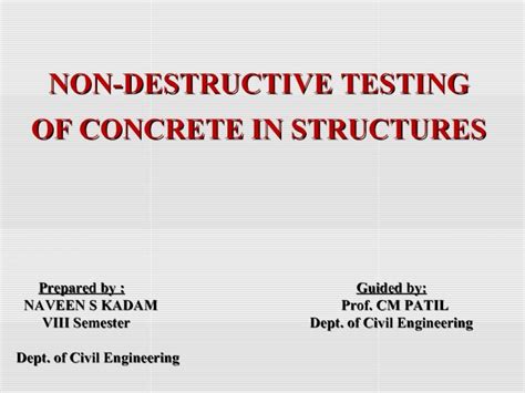 PDF Non Destructive Testing Of Concrete In Structures DOKUMEN TIPS