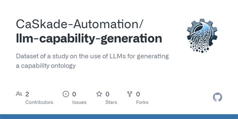 Github Caskade Automationllm Capability Generation Dataset Of A Github Caskade Automationllm Capability Generation Dataset Of A