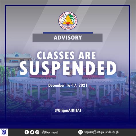 Breaking News Suspension Of Offices And Classes At University Of