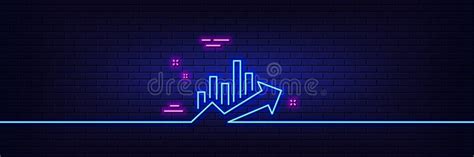 Neon Diagram Of Computer Matrix Animation Moving Lines Of Neural