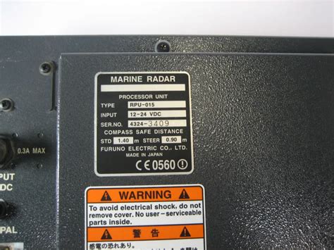 Furuno Navnet Vx2 Black Box Rpu 015 C Map Processor Tested Max Marine Electronics