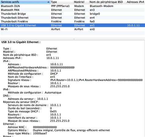 network how can i force mac os x 10 9 to see the ethernet port of my