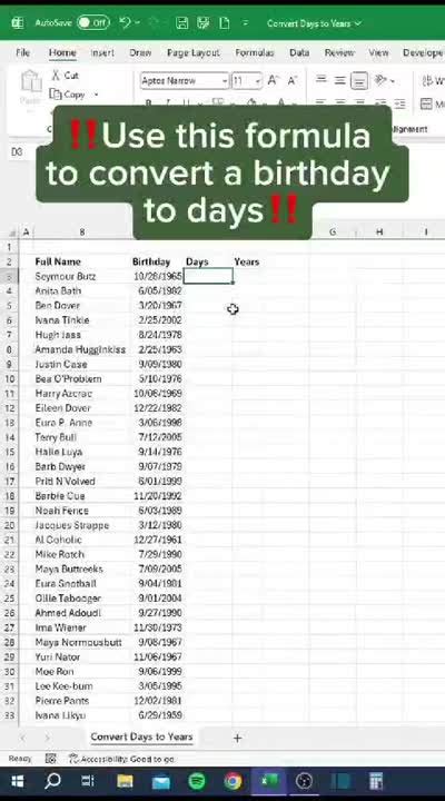 Ziad Ismail On Linkedin Exceltipsandtricks Excelformulas