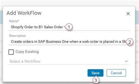 creating a new workflow · saltbox help