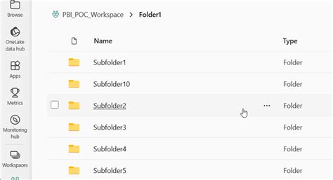 Solved Need To Create Subfolders Under A Workspace Is It