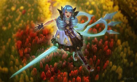 리그오브레전드 인벤 그웬 Gwen 팬아트 Lol 팬아트 카툰 게시판