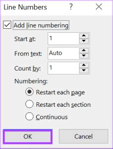 How To Add And Remove Line Numbers In Microsoft Word Guiding Tech