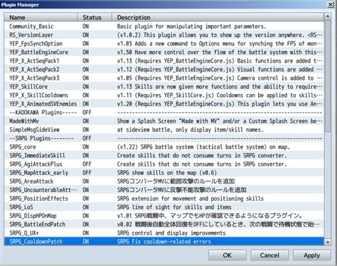 SRPG Engine MV Plugins For Creating Tactical Battle System Page RPG Maker Forums