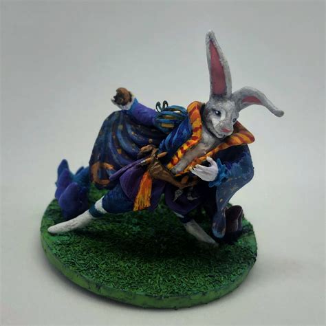 Fichier Stl Barde Harengon Artiste Dnd Miniature 🆒・design Pour