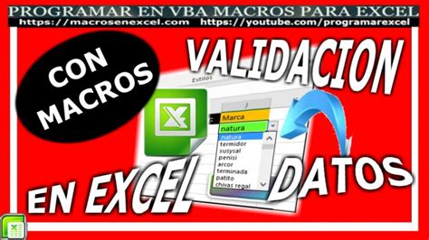 531 ️ Como Crear Lista De Validacion 🔥 Datos En Misma Hoja Con Macro