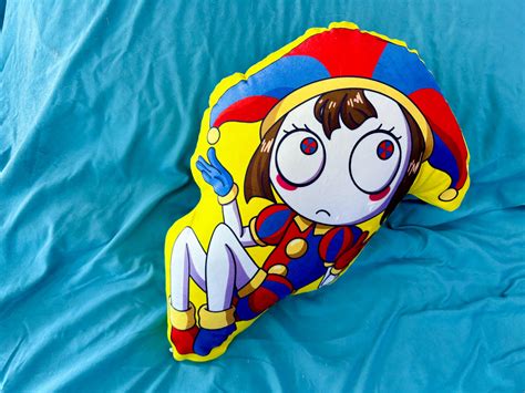 The Amazing Digital Circus Jax Pomni Custom Shaped Pillows Double