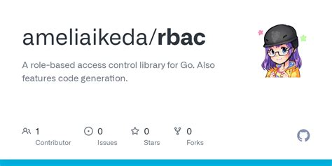 Github Ameliaikedarbac A Role Based Access Control Library For Go