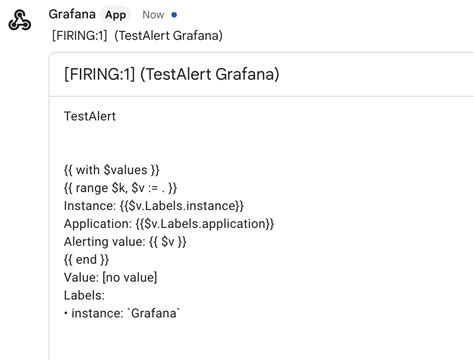 How To Use Alert Message Templates In Grafana Page 7 Alerting