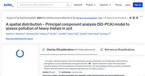 A Spatial Distribution Principal Component Analysis Sd Pca Model To
