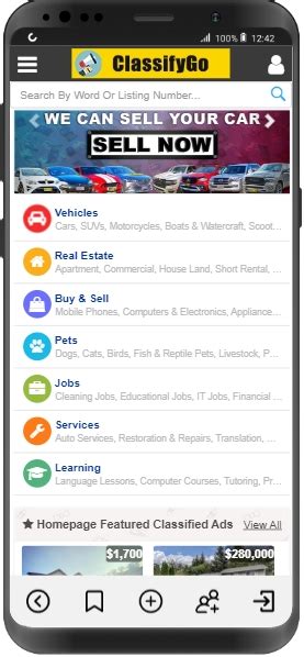 Classified Ads Script Premium Theme Classifygo Php Classified Ads Script And Directory Listing