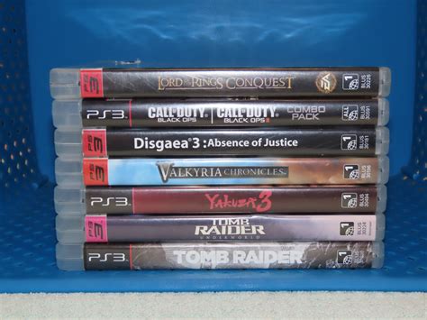 Assortment H Playstation 3 Video Game Comes Complete With Game Case And Manual Select Your