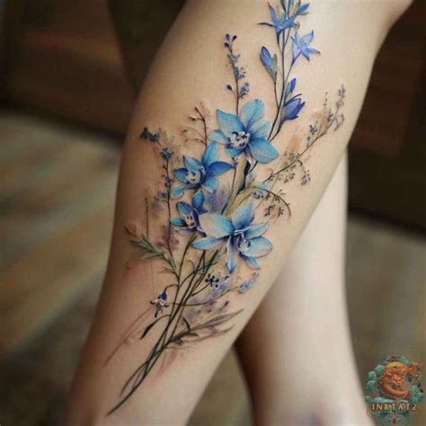 Blooming In July The Beauty Of Birth Flower Tattoos 95 Designs