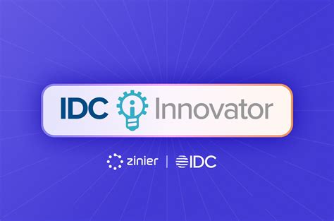 Zinier Named An Idc Innovator For Field Service Management Applications