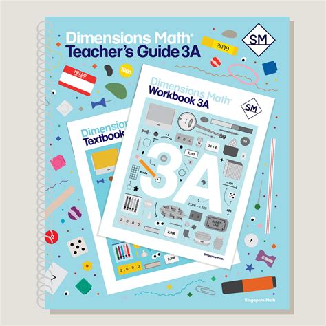 Dimensions Math Grade 3 Set With Teachers Guides Singapore Math Inc
