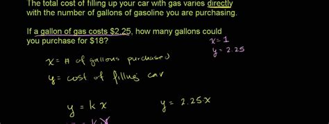 how to solve word problems involving direct variation math wonderhowto