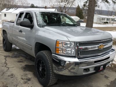 2013 Chevrolet Silverado 1500 Wheel Offset Aggressive 1 Outside