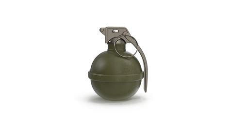 Frag Grenade 3d Model Turbosquid 2138854