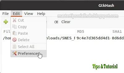 Cara Verifikasi Checksum Di Linux Mastertipsorialindo