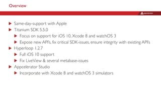 Appcelerator Ios Titanium Sdk Hyperloop Ppt