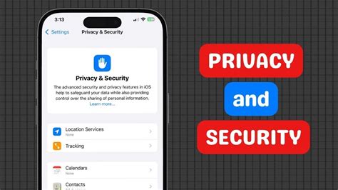 Iphone Privacy And Security Settings You Should Enable Now Youtube