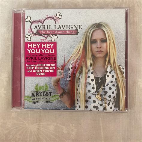 Avril Lavigne The Best Damn Thing Cd 2007 Shipping Depop