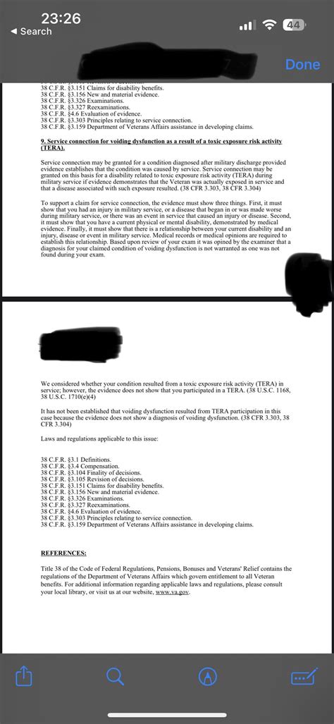 Va Decision Letter Voiding Dysfunction Rveteransbenefits