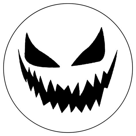 Scary Jack O Lantern Faces Templates