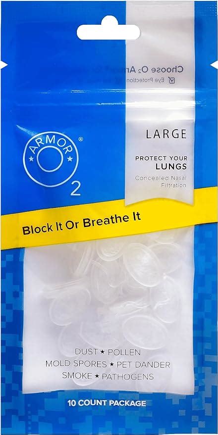 O2 Armor Nose Filters