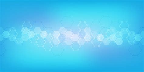 분자 구조 및 화학 공학 기하학적 배경 텍스처 육각형 패턴의 추상 배경입니다 의료 또는 과학 및 기술 현대적인 디자인에 대 한 벡터 일러스트 0명에 대한 스톡 벡터 아트 및
