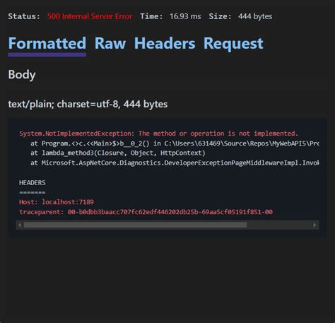 Aspnet Core Exception Handle And Rfc 7807 Problem Details For Apis