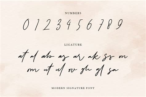 Cadfile Modern Signature Font On Yellow Images Creative Store 138590